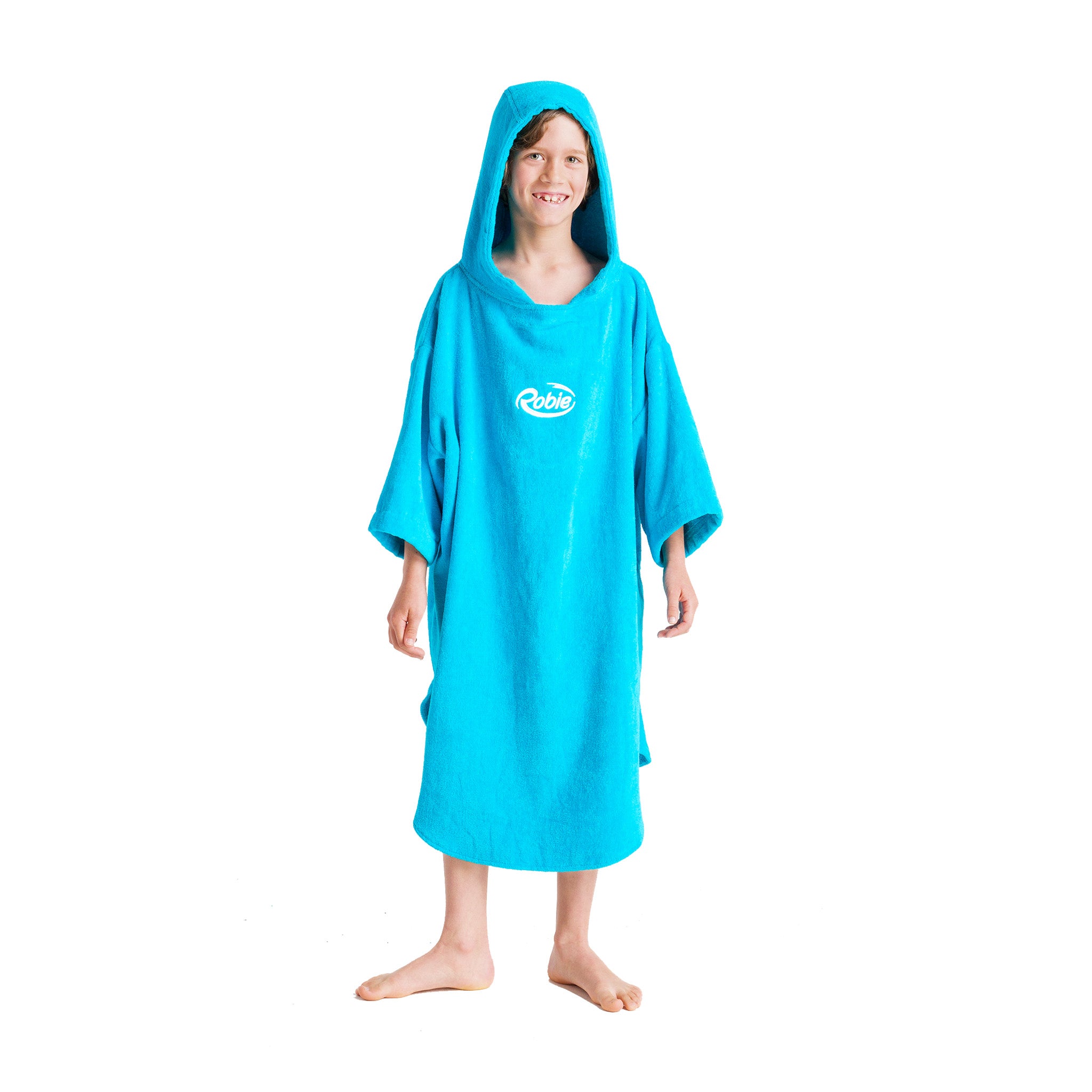 Robie Kids Long Sleeved Towelling Changing Robe – Surfdock Watersports